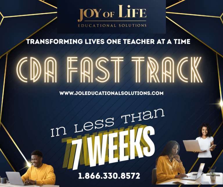 CDA Fast Track Online Course | Early Childhood Professional Development ...